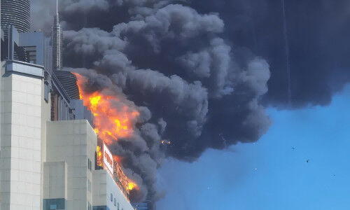 [Black Tech Attack] High-rise Firefighting Tethered Drone