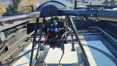 MYUAV emergency communications relay tethered drone