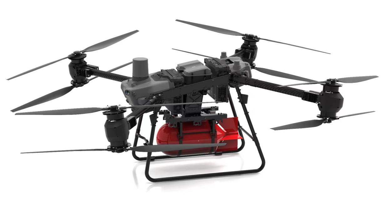 FC30 Drone Mounted Firefighting Water Cannon | DJI FC30 Drone | Myuav ...